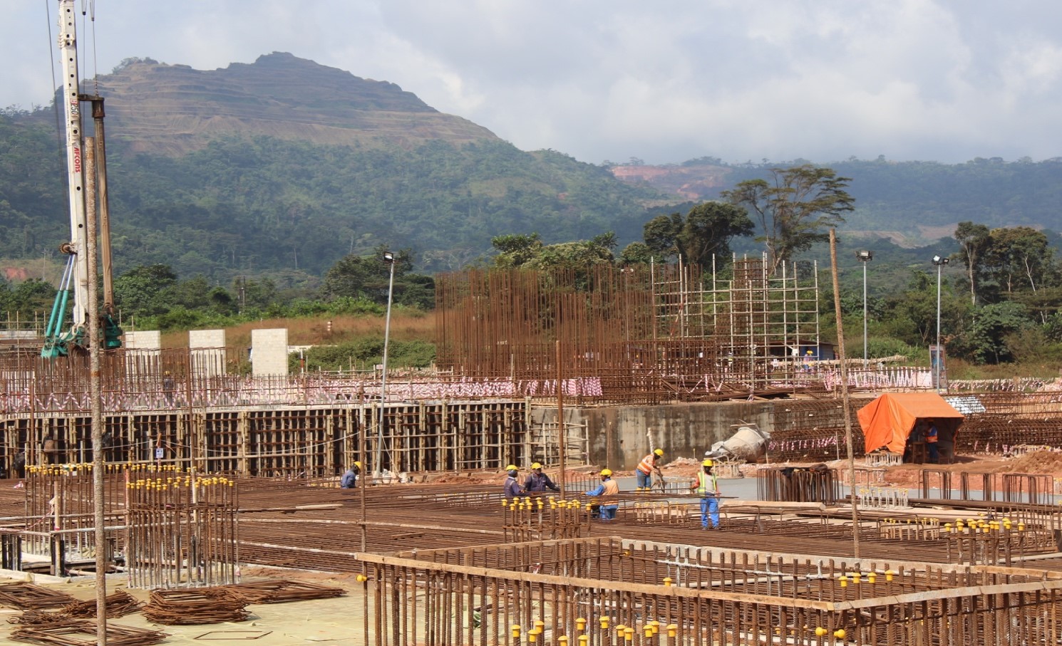 ArcelorMittal-Liberia’s Mega Iron Ore Processing Plant Fast Progressing ...